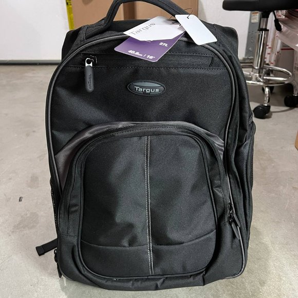 Targus | Bags | Targus 6 Compact Rolling Laptop Backpack Black | Poshmark